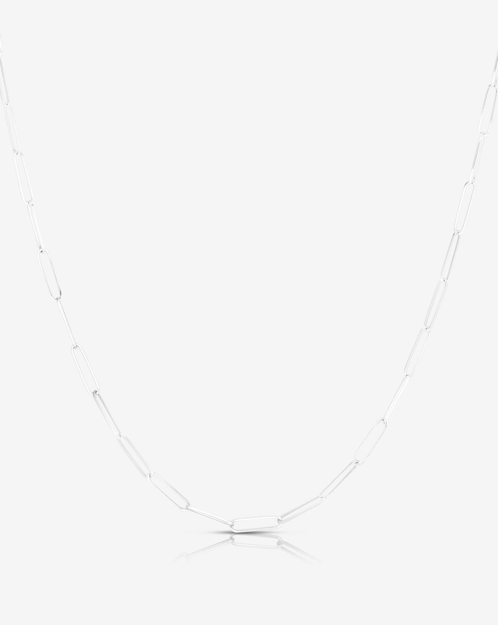 Small white gold chain store